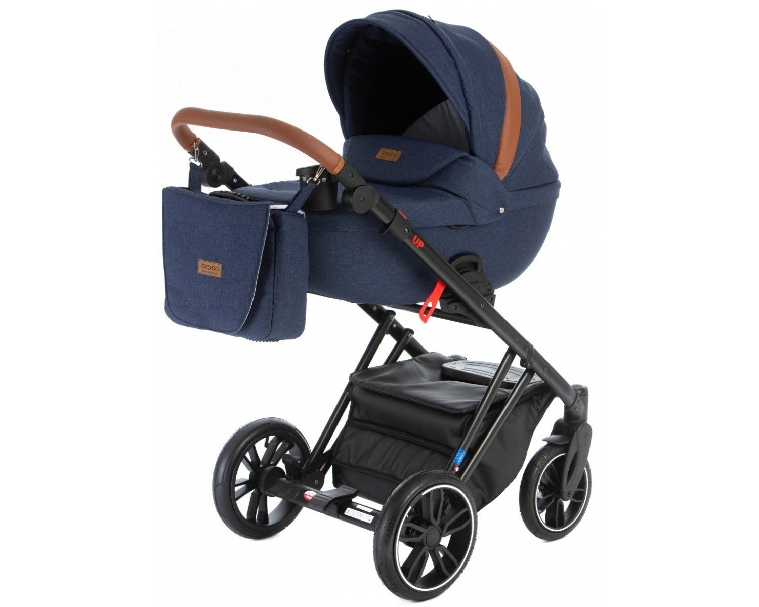 Buy Stroller 2 in 1 Broco Up denim in Ukraine | Twins
